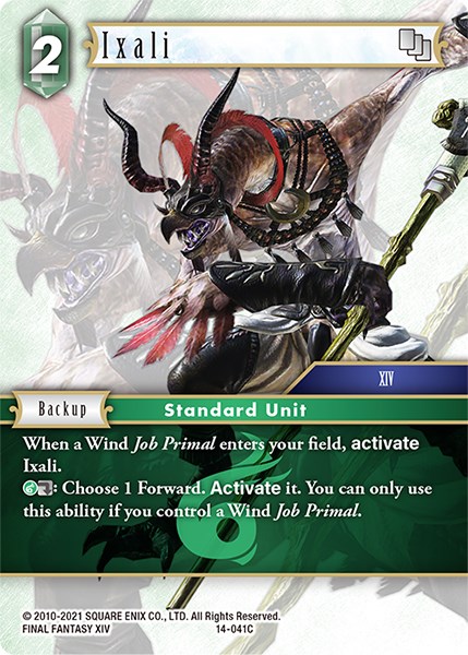 Ixali - Opus XIV: Crystal Abyss - Final Fantasy TCG