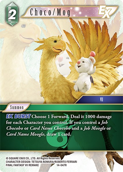 Choco/Mog EX - Opus XIV: Crystal Abyss - Final Fantasy TCG