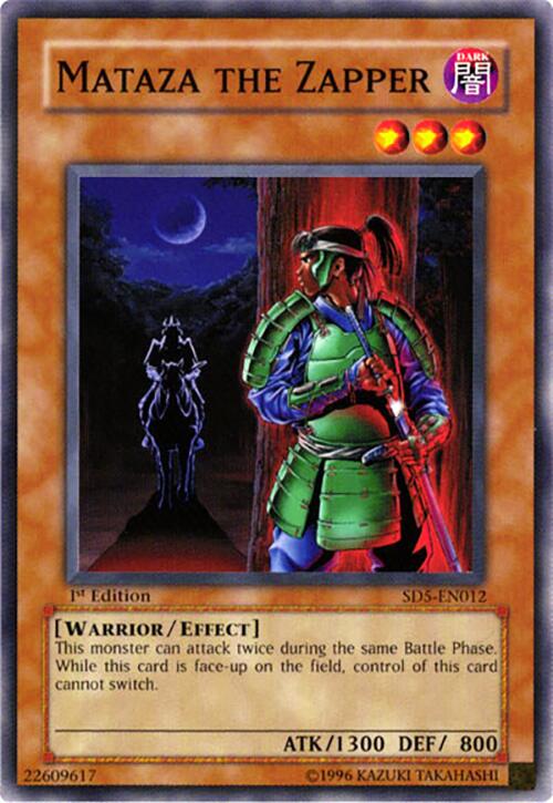 Mataza the Zapper - Structure Deck: Warrior's Triumph - YuGiOh