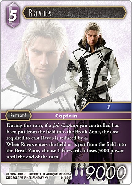 Ravus - Opus XIV: Crystal Abyss - Final Fantasy TCG