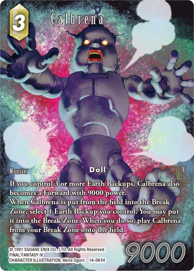 Calbrena (Full Art) - Opus XIV: Crystal Abyss - Final Fantasy TCG