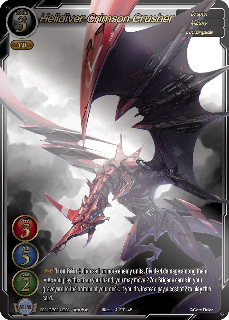 Helldiver Crimson Crusher (Uber Rare) - Onslaught of the Eldritch Gods ...