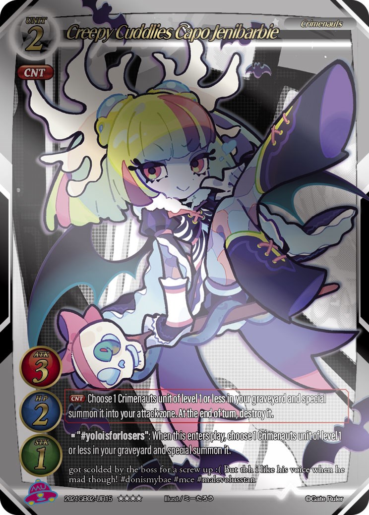 Creepy Cuddlies Capo Jenibarbie (Uber Rare) - Onslaught of the Eldritch ...