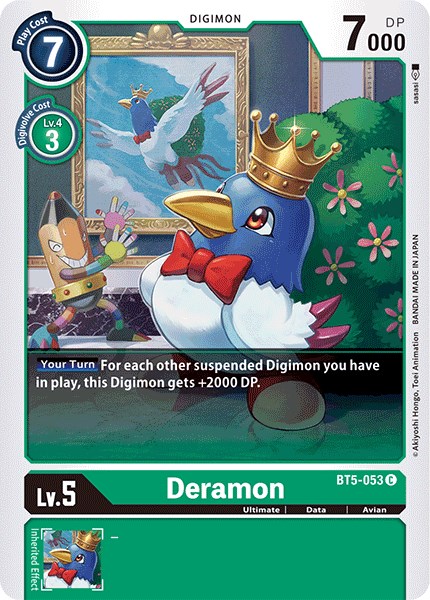 Deramon - Battle of Omni - Digimon Card Game