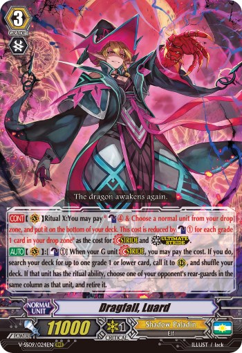 Dragfall, Luard - V-SS09: Revival Selection - Cardfight Vanguard
