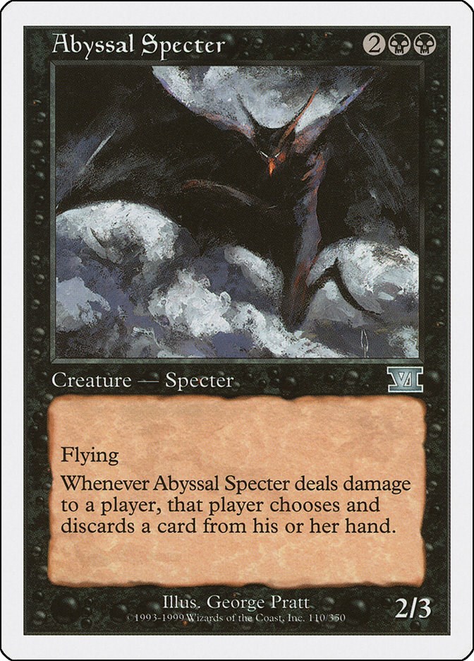 Abyssal Specter - Classic Sixth Edition - Magic: The Gathering