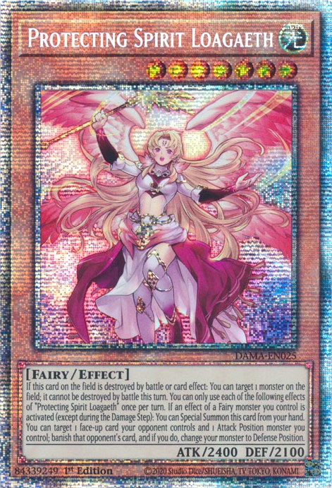 Protecting Spirit Loagaeth (Starlight Rare) - Dawn of Majesty - YuGiOh