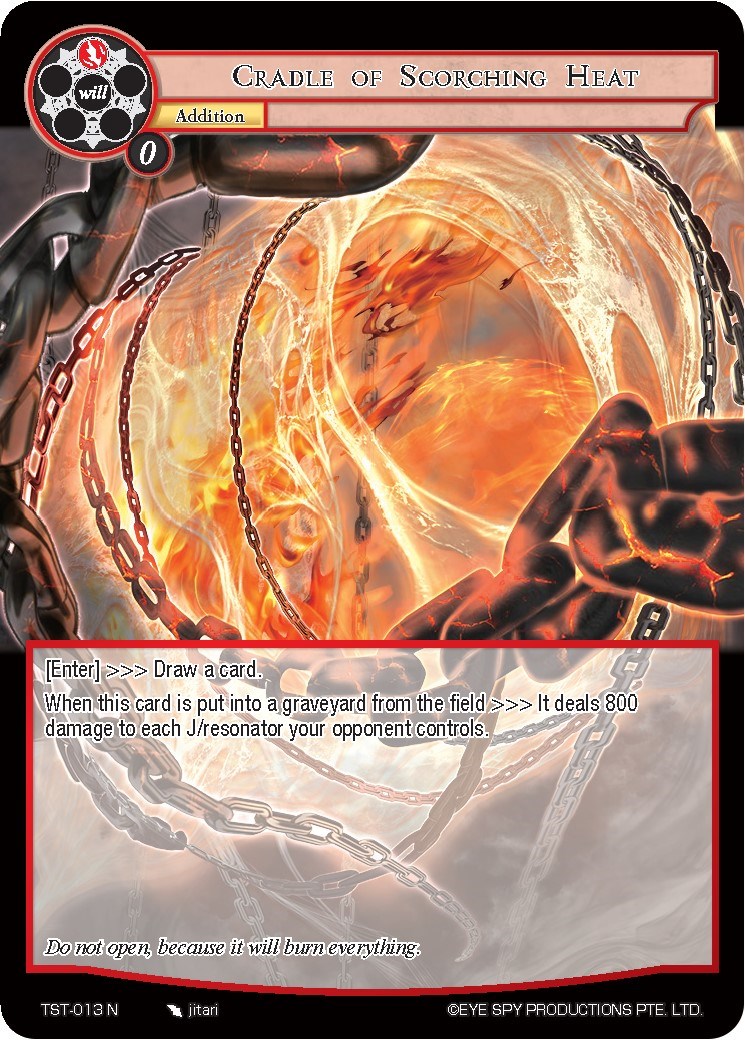 Cradle of Scorching Heat - The Seventh - Force of Will