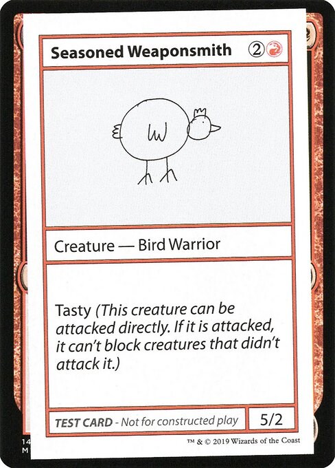 Seasoned Weaponsmith (No PW Symbol) - Mystery Booster: Convention ...