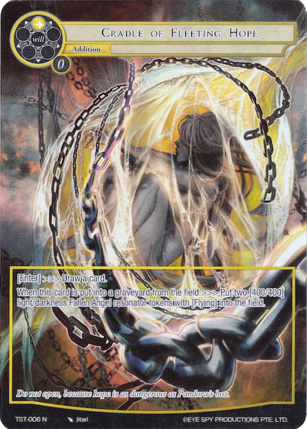 Cradle of Fleeting Hope (Full Art) - The Seventh - Force of Will
