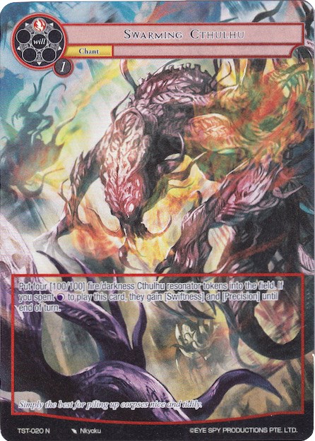 Swarming Cthulhu (Full Art) - The Seventh - Force of Will