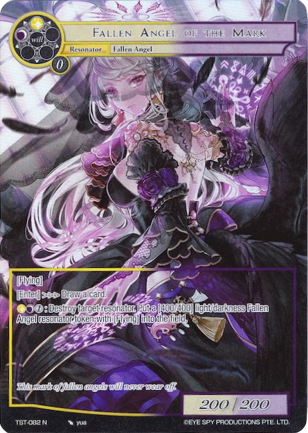 Fallen Angel of The Mark (Full Art) - The Seventh - Force of Will
