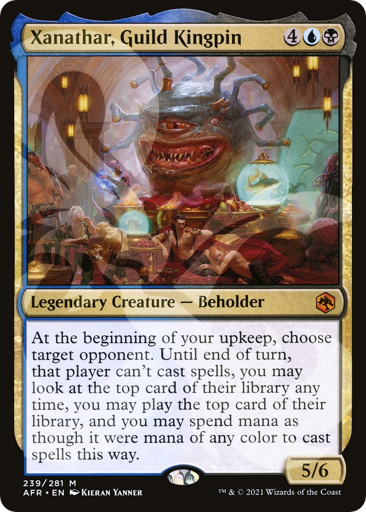 Xanathar, Guild Kingpin - AFR Ampersand Promos - Magic: The Gathering