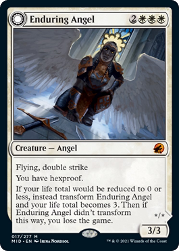 Enduring Angel - Innistrad: Midnight Hunt - Magic: The Gathering