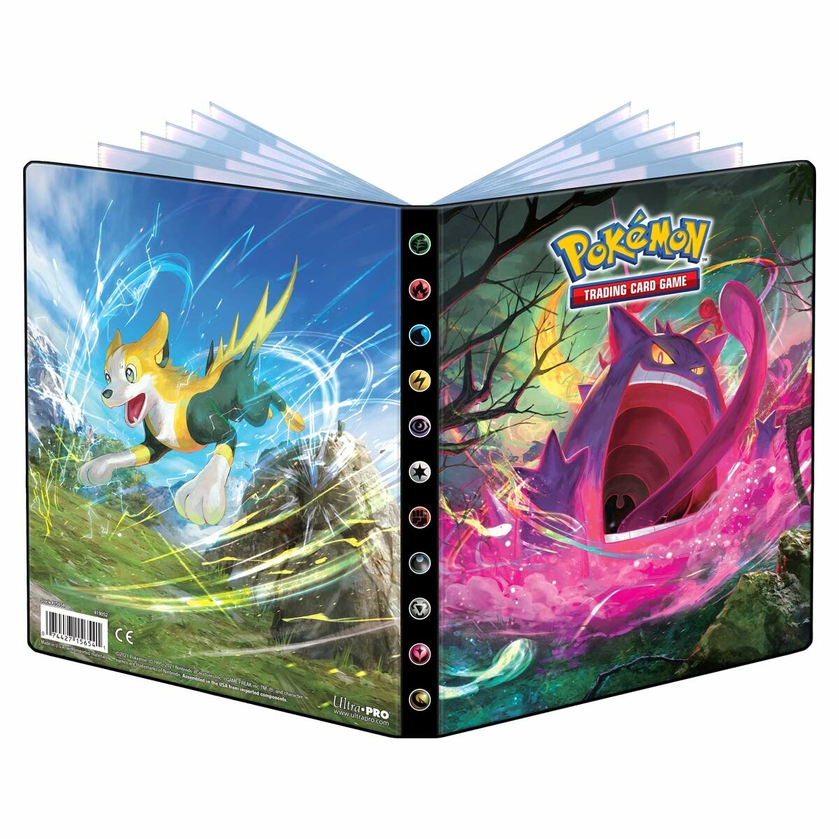 Pokemon Fusion Strike 4-Pocket Portfolio - Ultra Pro Storage Albums ...