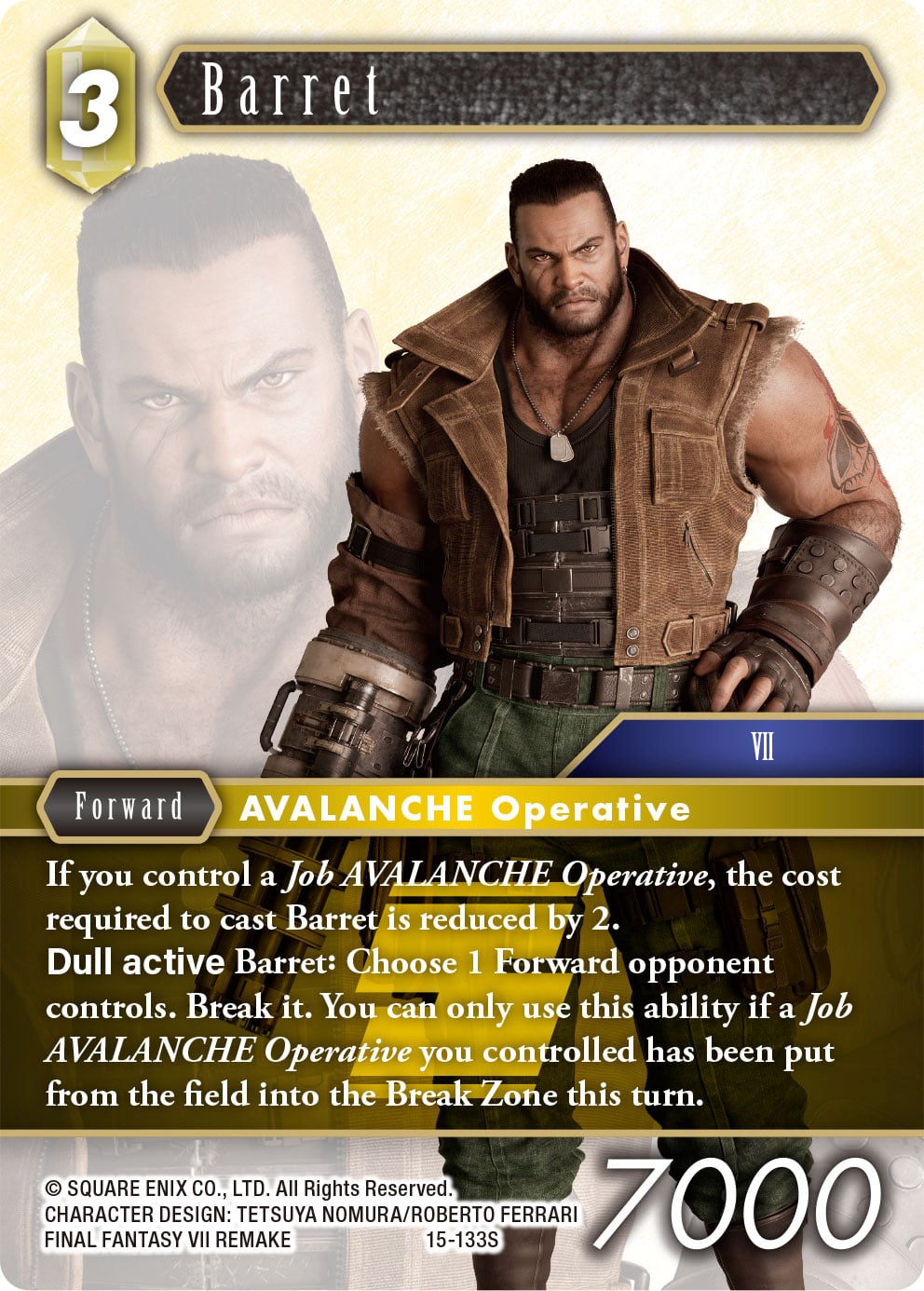 Barret - Crystal Dominion - Final Fantasy TCG