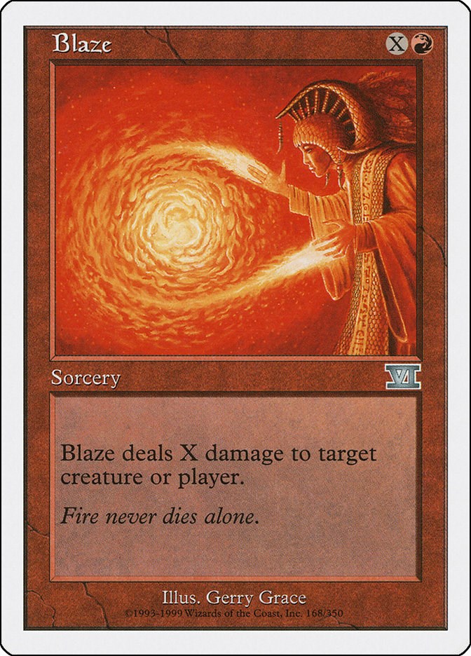 Blaze - Classic Sixth Edition - Magic: The Gathering