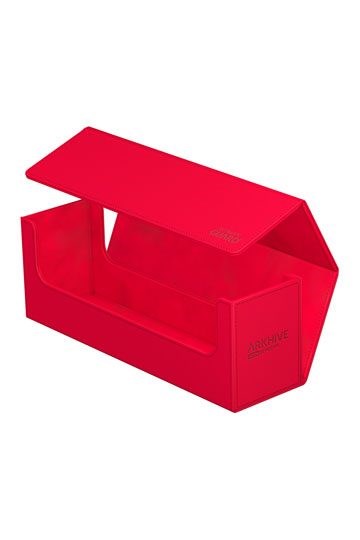 Arkhive XenoSkin 400+ Monocolor Deck Case - Red - Ultimate Guard Deck ...