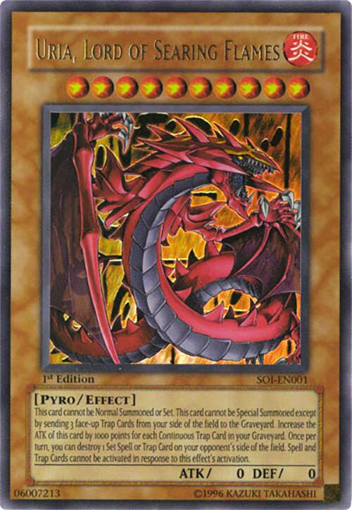 Uria, Lord of Searing Flames - Shadow of Infinity - YuGiOh