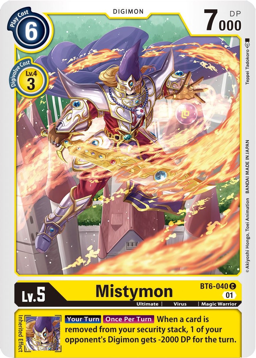 Mistymon - Double Diamond - Digimon Card Game