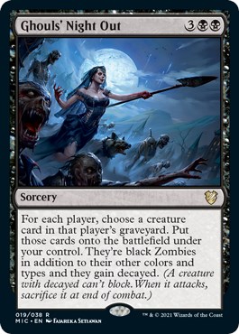 Ghouls' Night Out - Commander: Innistrad: Midnight Hunt - Magic: The ...