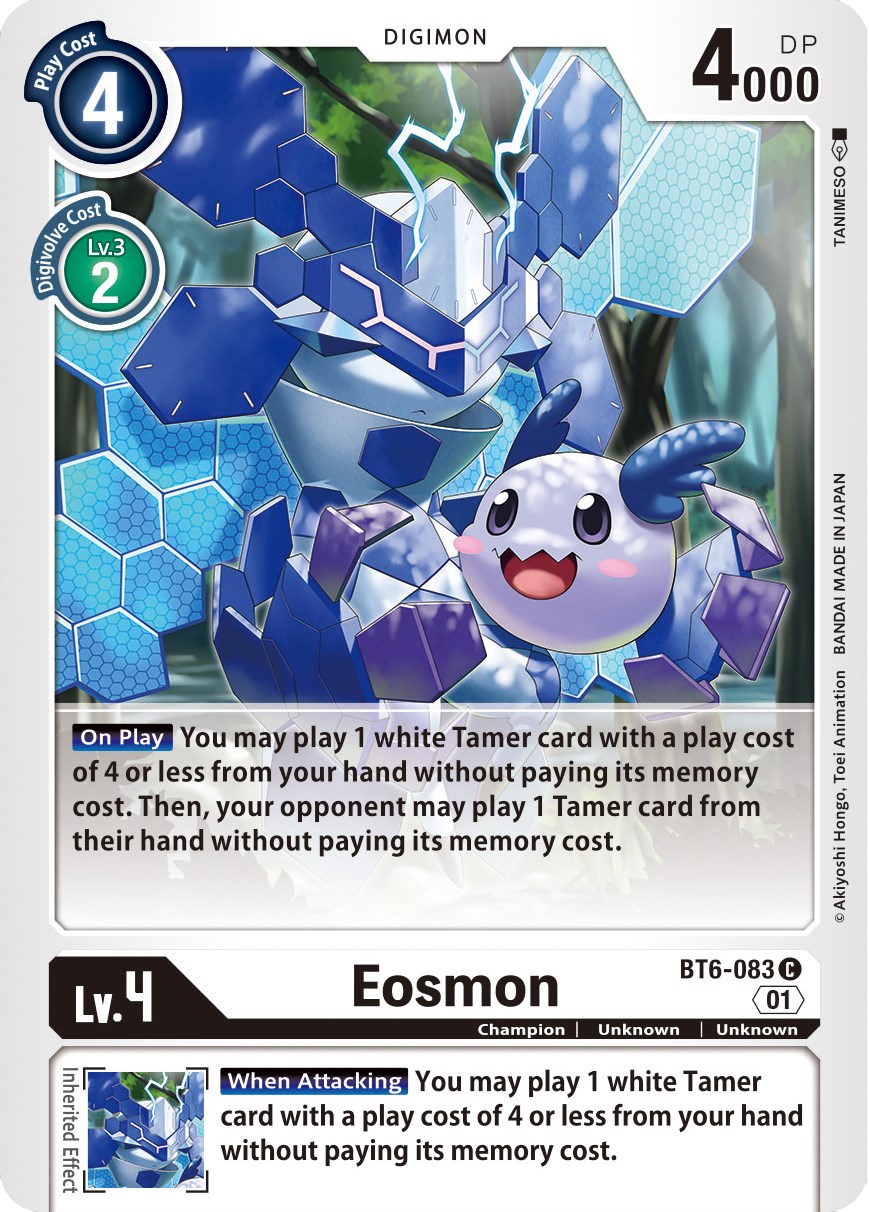 Eosmon - BT6-083 - Double Diamond - Digimon Card Game