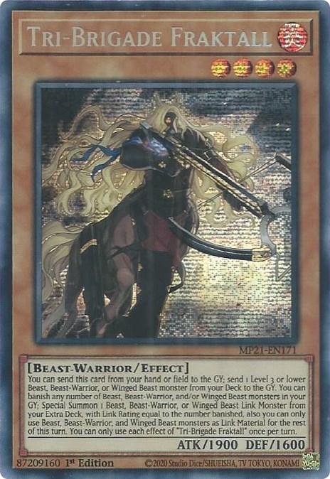 Tri-Brigade Fraktall - 2021 Tin of Ancient Battles - YuGiOh