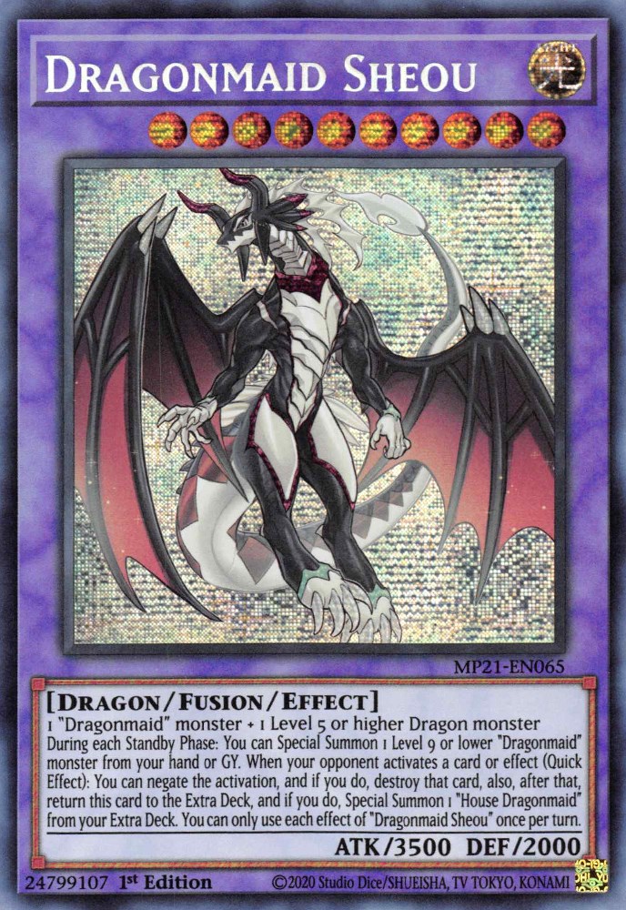 Dragonmaid Sheou - 2021 Tin of Ancient Battles - YuGiOh