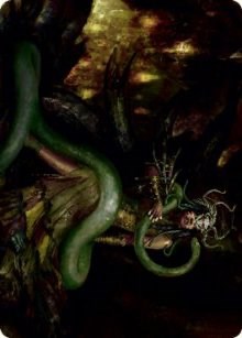 Saryth, the Viper's Fang Art Card - Art Series: Innistrad: Midnight ...