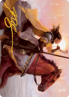 Sunrise Cavalier Art Card (Gold-Stamped Signature) - Art Series ...