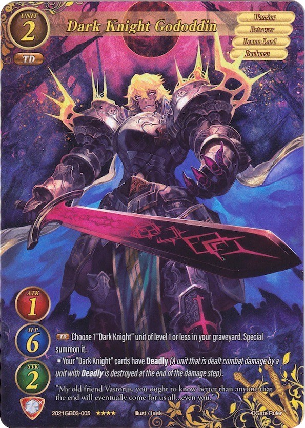 Dark Knight Gododdin (Full Art) - Aces of the Cosmos, Assemble! - Gate ...