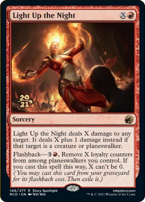 Light Up the Night - Prerelease Cards - Magic: The Gathering