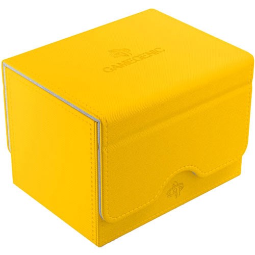 GameGenic Sidekick Deck Box - Yellow (Holds 100+) - GameGenic Deck ...