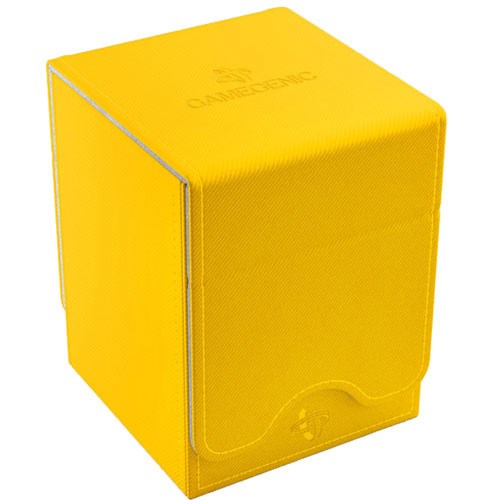 GameGenic Squire Deck Box - Yellow (Holds 100+) - GameGenic Deck Boxes ...