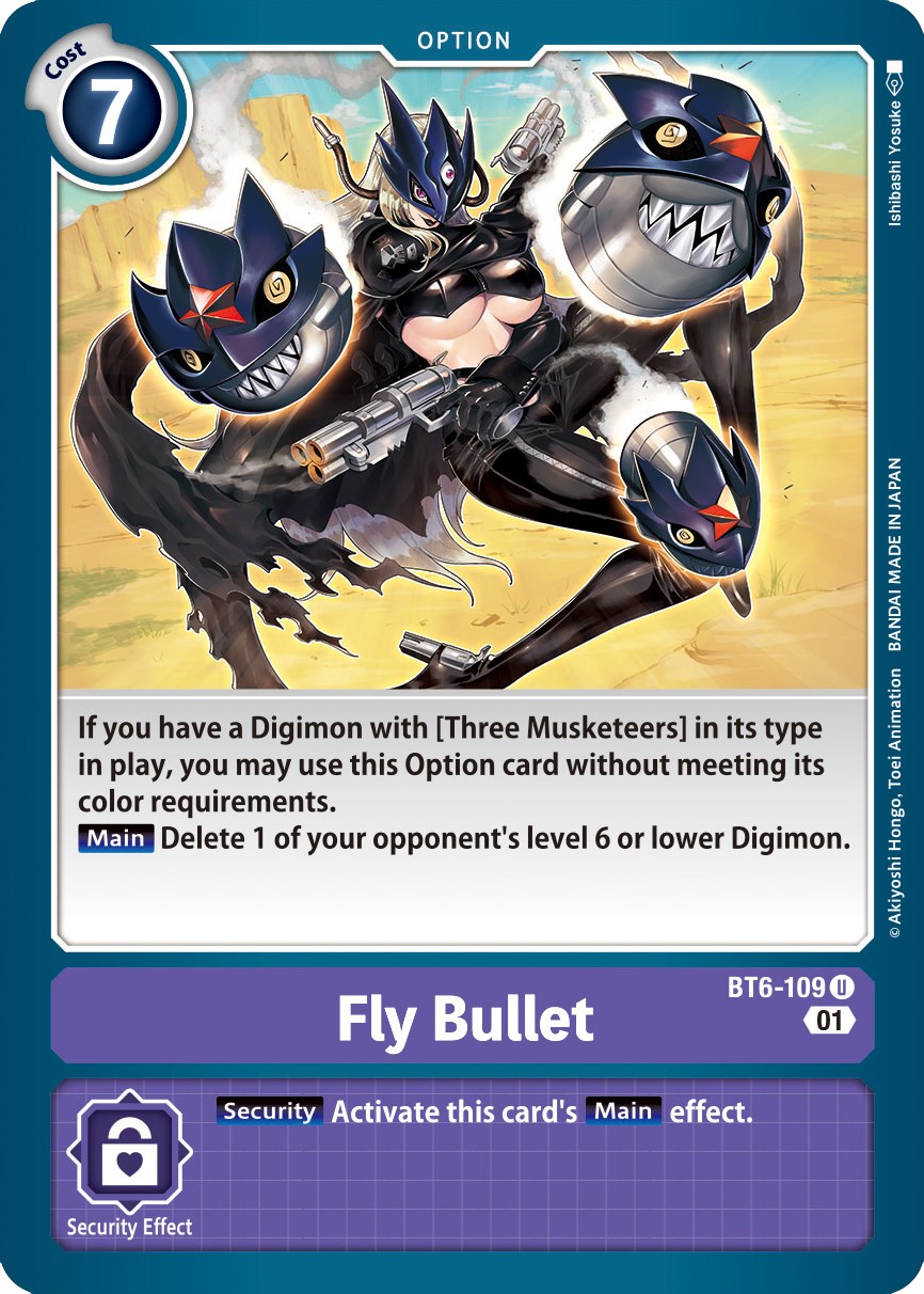 Fly Bullet - Double Diamond - Digimon Card Game