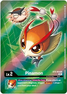Pinamon (Box Topper) - Double Diamond - Digimon Card Game