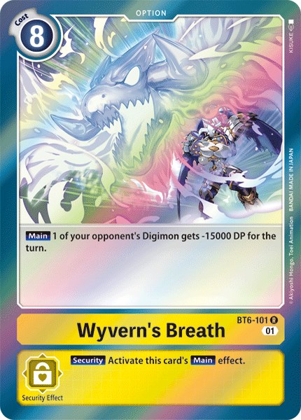 Wyvern's Breath - Double Diamond - Digimon Card Game