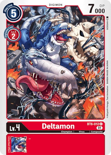 Deltamon - Double Diamond - Digimon Card Game