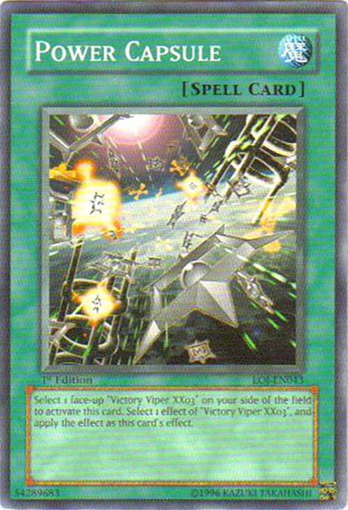 Power Capsule - Enemy of Justice - YuGiOh