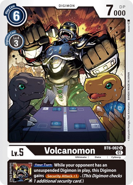 Volcanomon - Double Diamond - Digimon Card Game