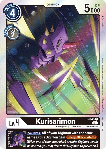 Kurisarimon - Digimon Promotion Cards - Digimon Card Game