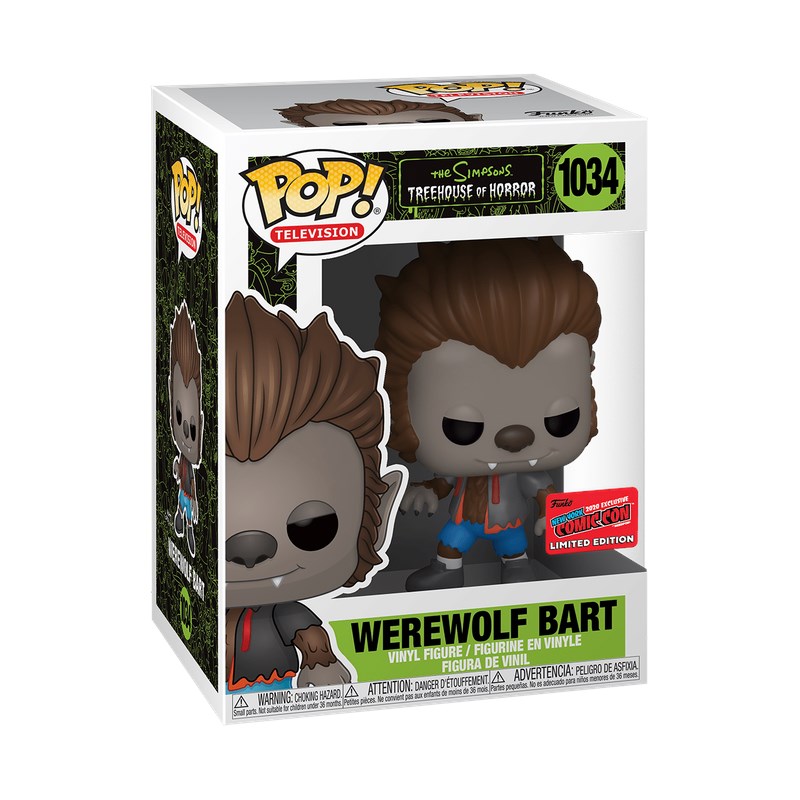 The Simpsons Treehouse of Horror: Werewolf Bart (NYCC 2020 Exclusive ...