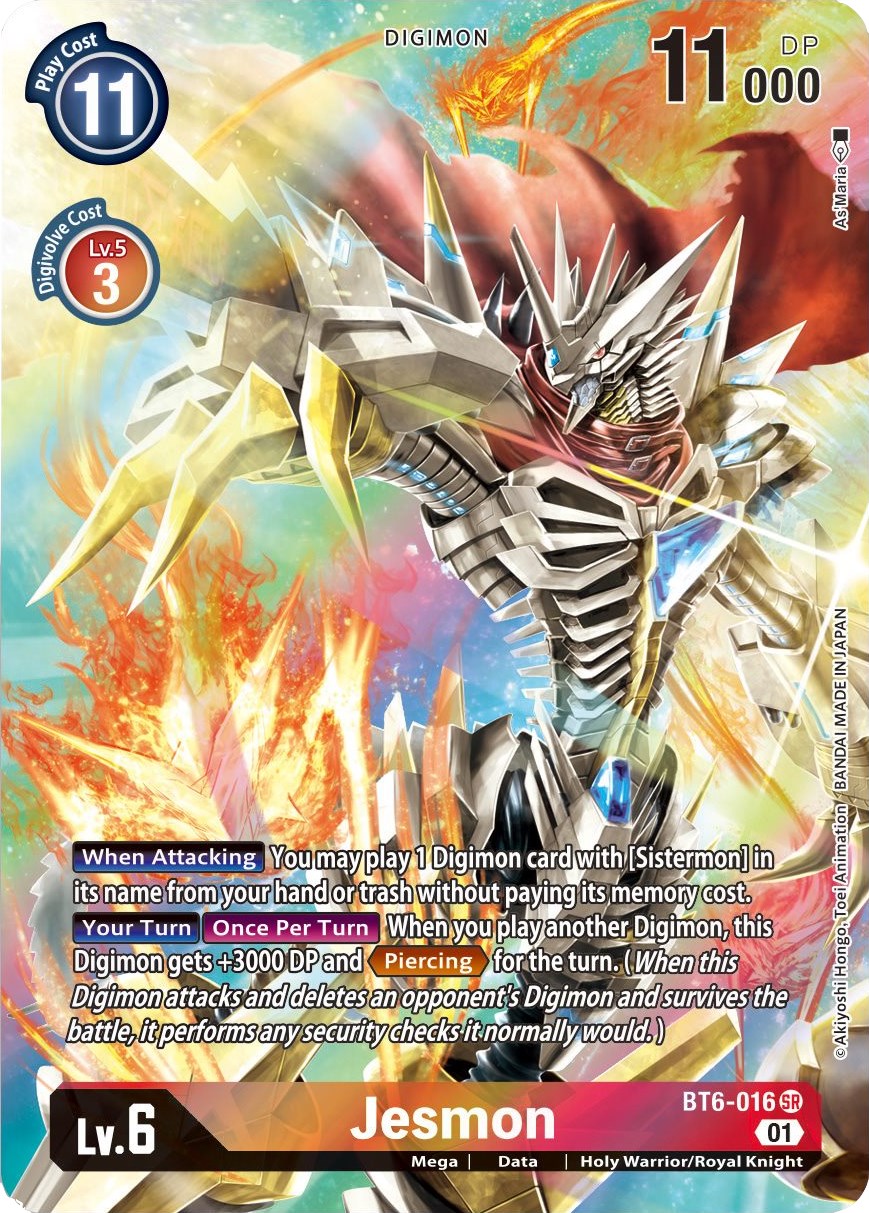 Jesmon (Alternate Art) - Double Diamond - Digimon Card Game