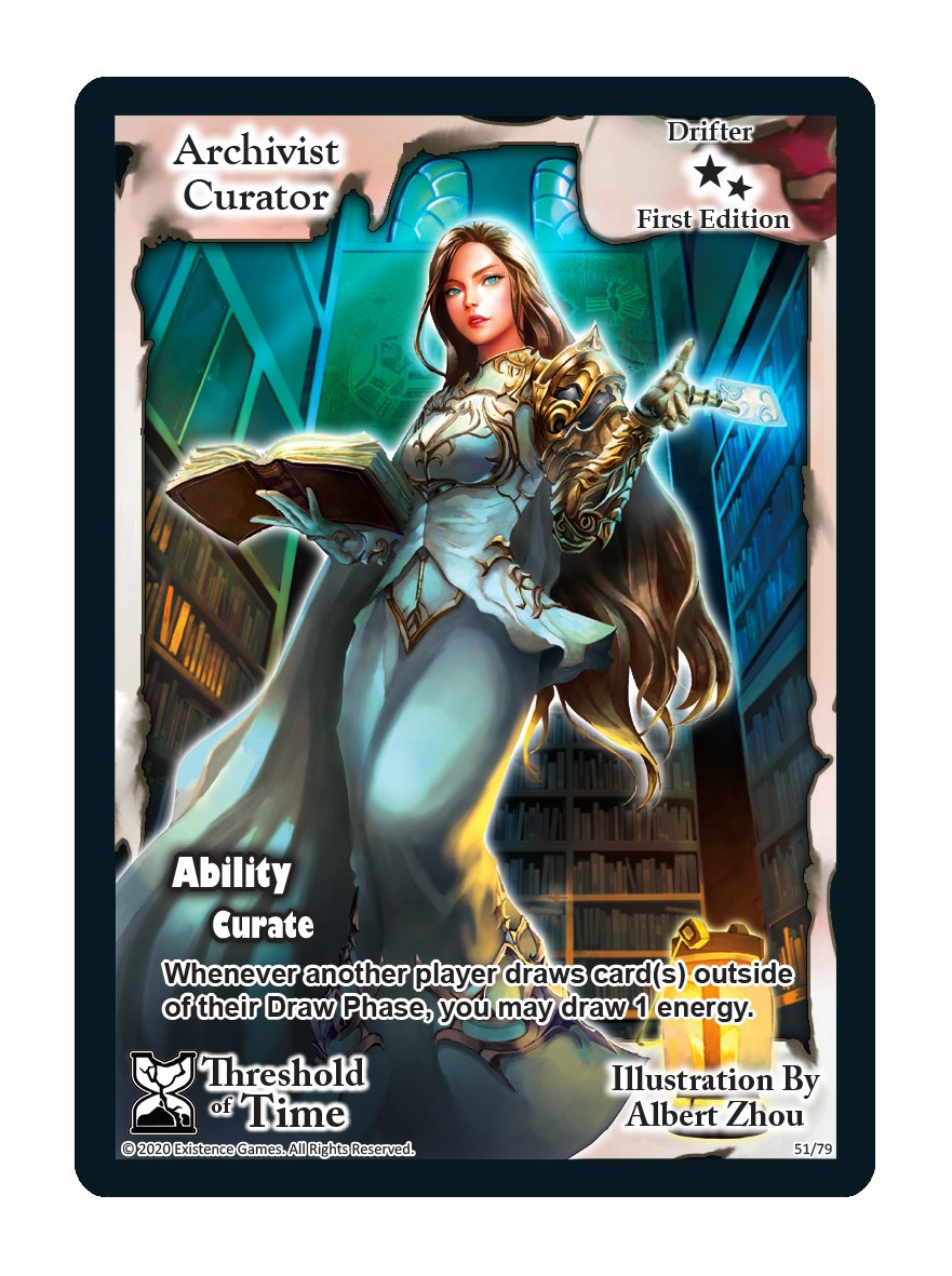 Archivist Curator - Threshold of Time - Exodus TCG