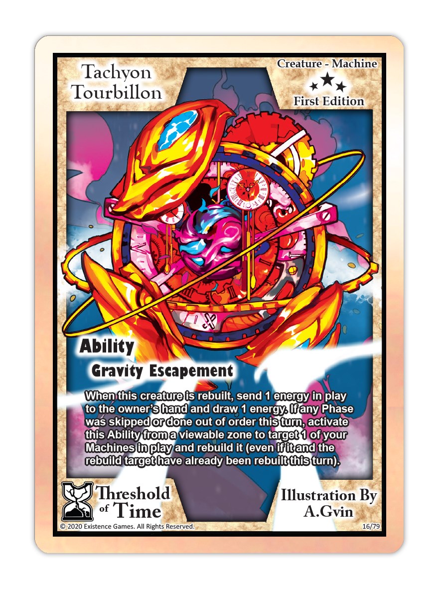Tachyon Tourbillon - Threshold of Time - Exodus TCG