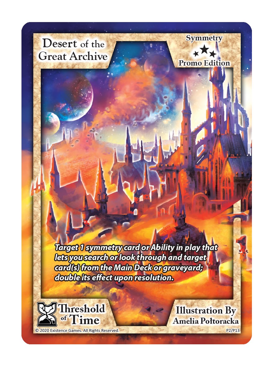 Desert of the Great Archive (Promo Edition) - Exodus Promo Cards ...