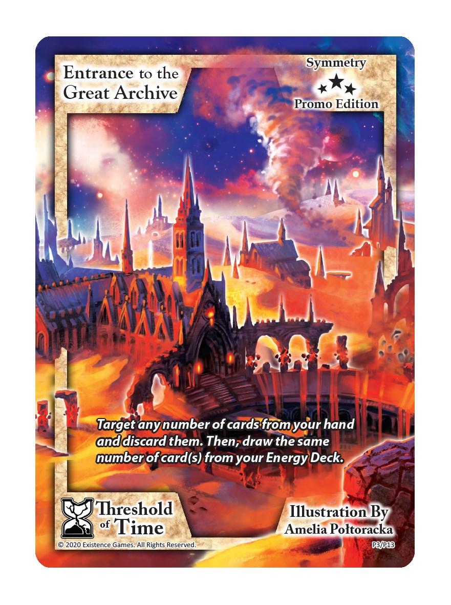 Entrance to the Great Archive (Promo Edition) - Exodus Promo Cards ...