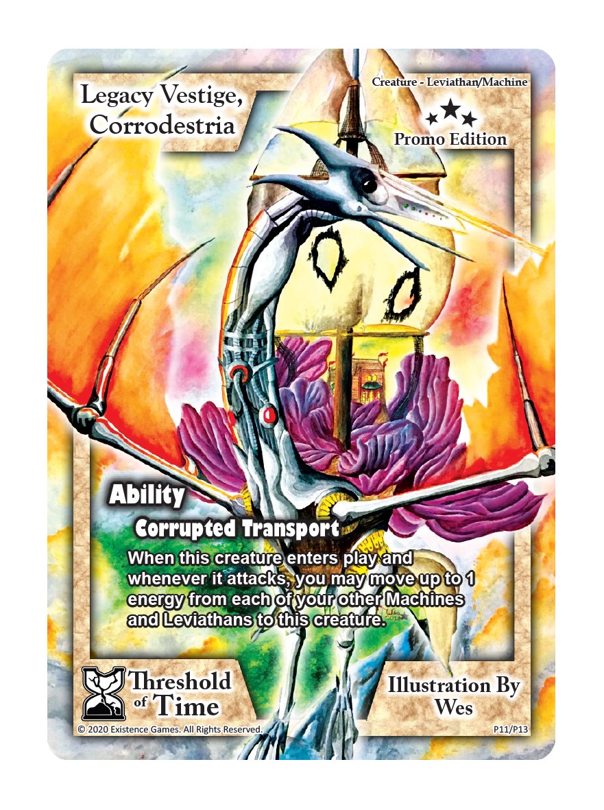 Legacy Vestige, Corrodestria (Promo Edition) - Exodus Promo Cards ...