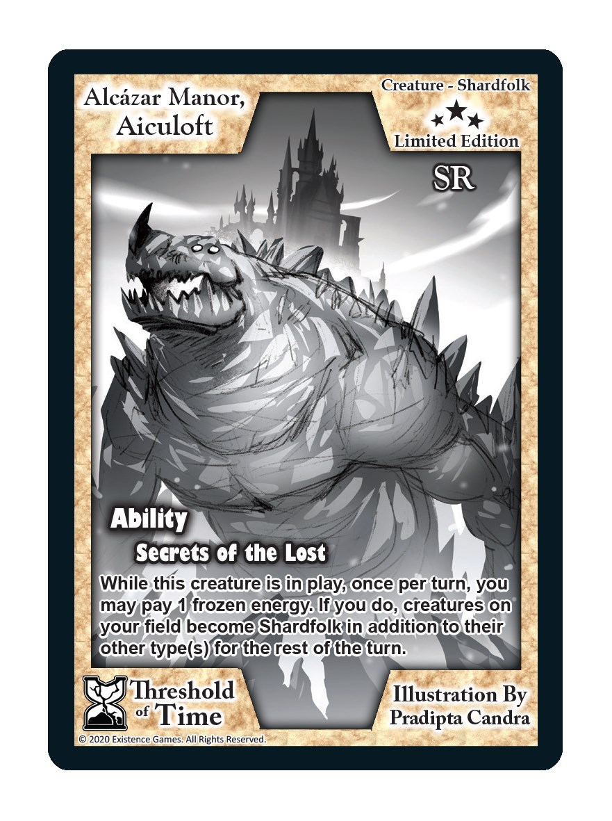 Alc·zar Manor, Aiculoft (Limited Edition) - Limited Edition Sketch ...