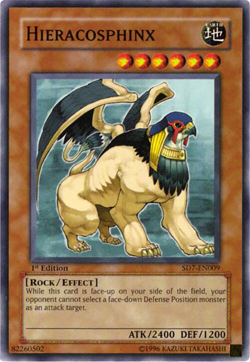 Hieracosphinx - Structure Deck: Invincible Fortress - YuGiOh